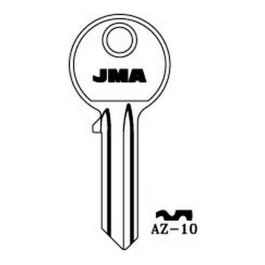 JMA AZ-10 Cylinder Key Blank for Azbe® - JMA UK
