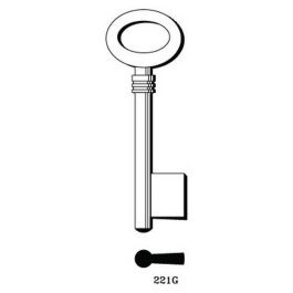 JMA 221G Bitted Safe Blank - JMA UK