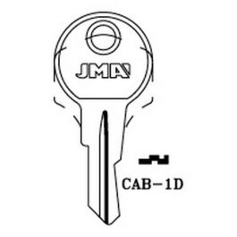 JMA CAB-1D Cylinder Key Blank for CAB® - JMA UK