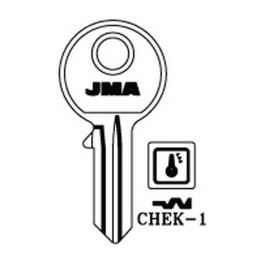 JMA CHEK-1 Cylinder Key Blank for Cheylock® - JMA UK