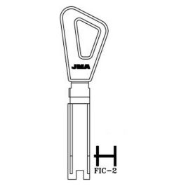 JMA FIC-2 Special Key Blank for Fichet® - JMA UK