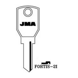 JMA FORTIS-2I Cylinder Key Blank for Fortis® - JMA UK