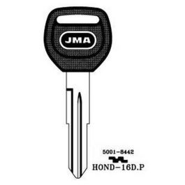 JMA HOND-16D.P Plastic Top Key Blank for Honda® - JMA UK