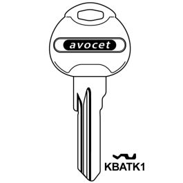 Avocet® KBATK1 Genuine ATK Key Blank - JMA UK