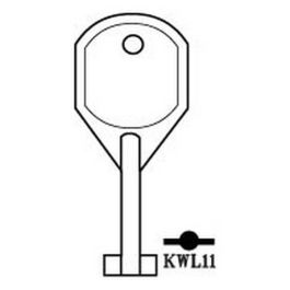 KWL11 Double Bitted Window Key Blank for WMS® - JMA UK