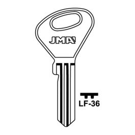 JMA LF-36 Cylinder Key Blank for L&F® - JMA UK