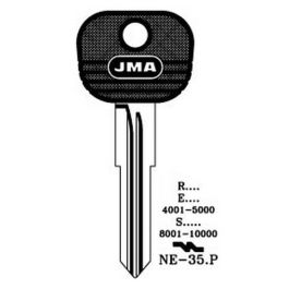 JMA NE-35.P Plastic Top Key Blank for Neiman® - JMA UK