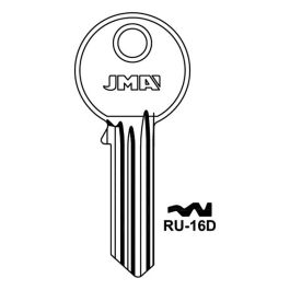 JMA RU-16D Cylinder Key Blank - HNR for Ruko® - JMA UK