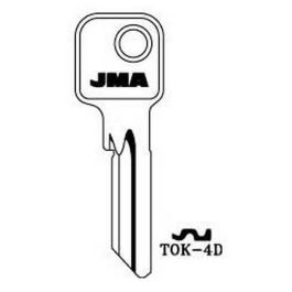 JMA TOK-4D Cylinder Key Blank for Tok Winhaus® - JMA UK