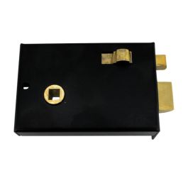 Union Rim Latch - Black 102mm - JMA UK