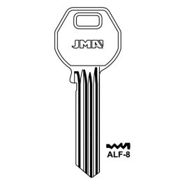 JMA ALF-8 Cylinder Key Blank for Alfa® - JMA UK