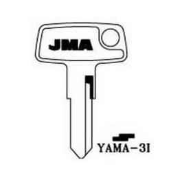 JMA YAMA-3I Vehicle Key Blank for Yamaha® - JMA UK