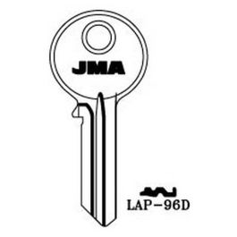 JMA LAP-96D Cylinder Key Blank for Laperche® - JMA UK