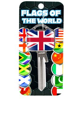 Flags of the World Key Blank Stand - Full - JMA UK